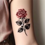 25 June Birth Flower Tattoos: Roses & Honeysuckle Ink