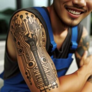 35 Unique Electrician Tattoo Ideas: Unique Designs ⚡