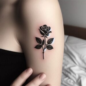 25 June Birth Flower Tattoos: Roses & Honeysuckle Ink
