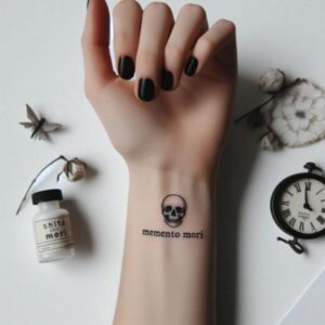50 Unique Memento Mori Tattoo Ideas and Their Meaning