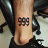 37 Unique 999 Tattoo Design Ideas: Symbolism and Style Inspiration