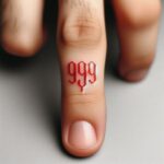 37 Unique 999 Tattoo Design Ideas: Symbolism and Style Inspiration