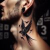 Unique 36 Neck Tattoos for Men : Trending for 2025